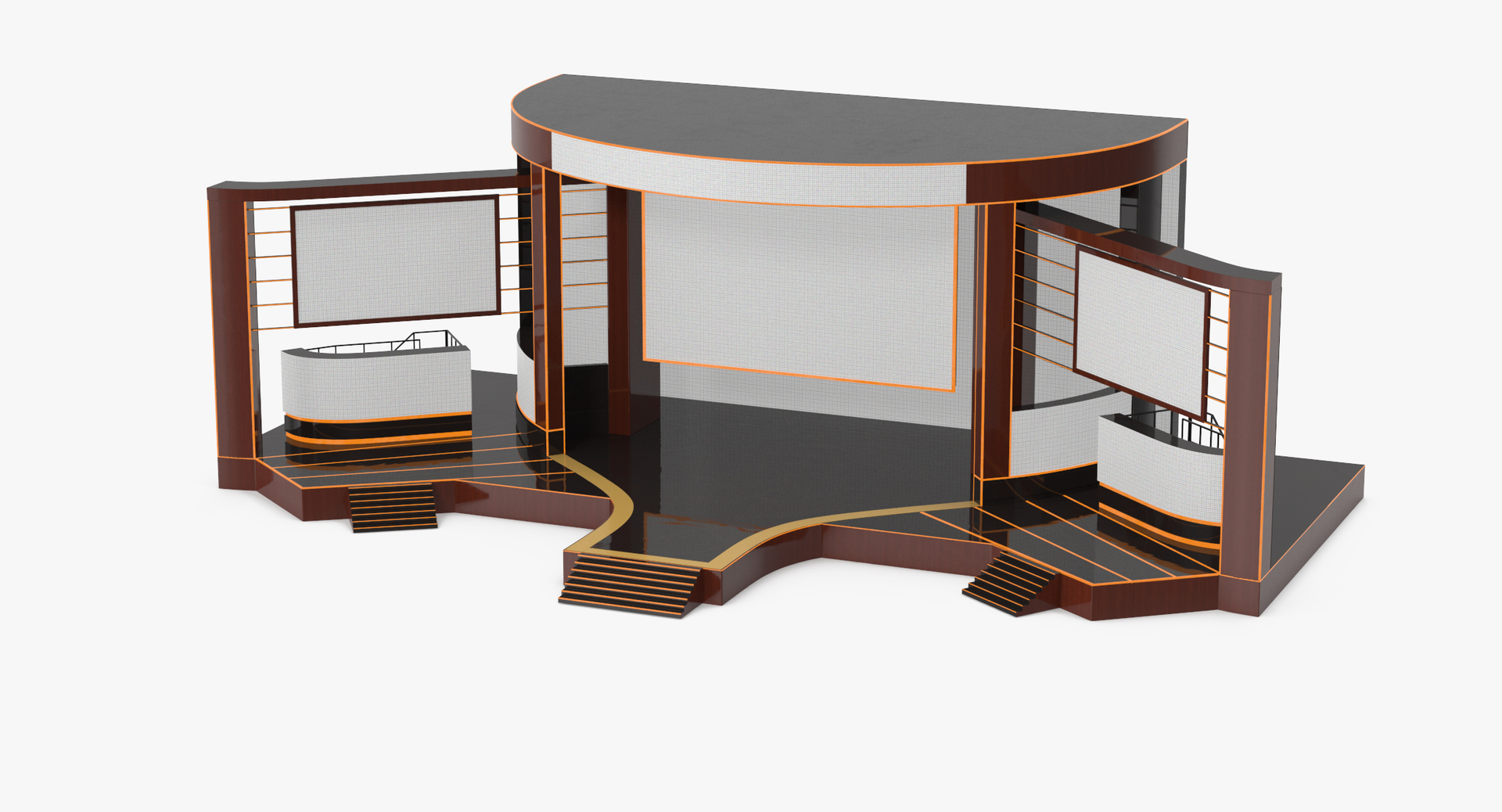 3D Awards Stage - TurboSquid 1221108