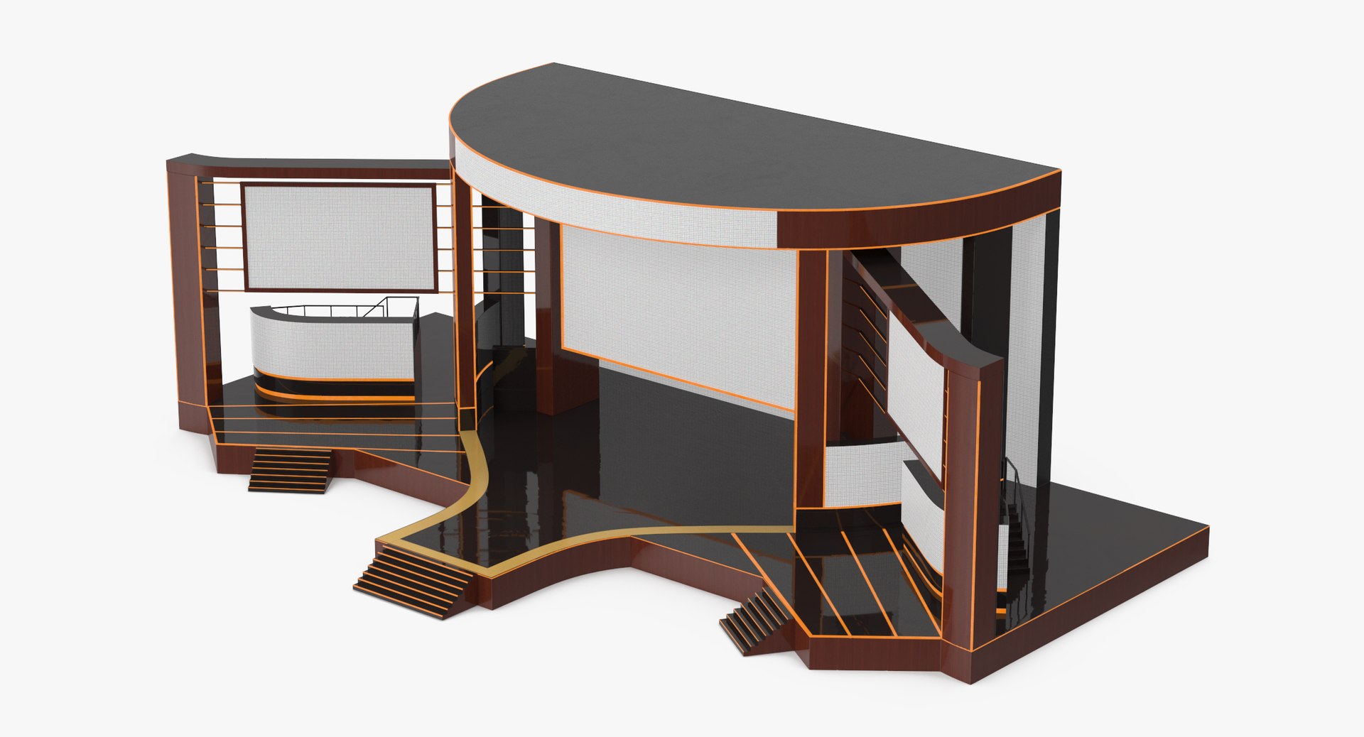 3D Awards Stage - TurboSquid 1221108