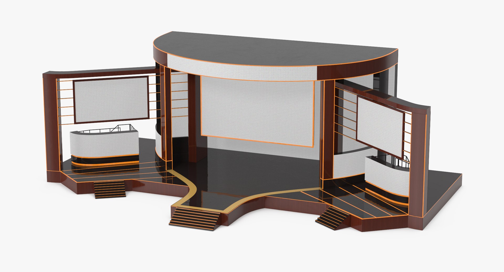 3D Awards Stage - TurboSquid 1221108