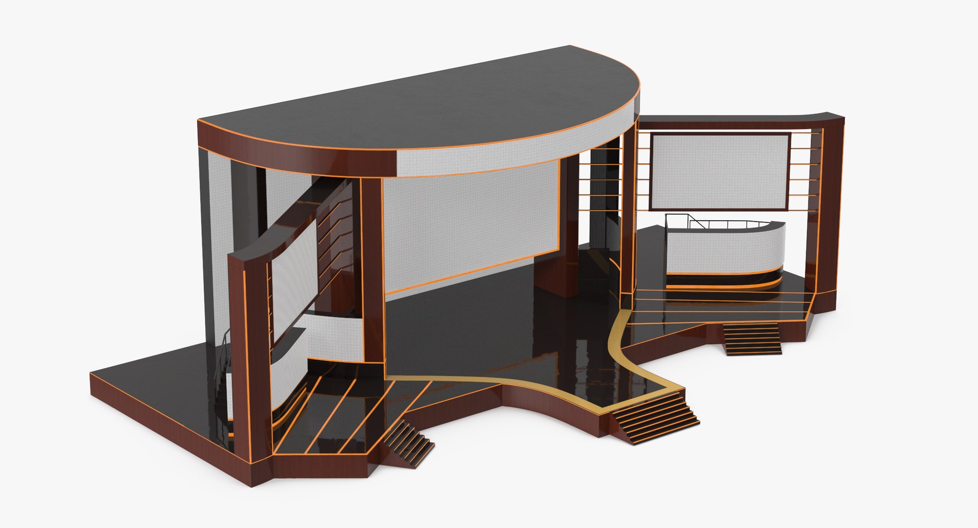 3D Awards Stage - TurboSquid 1221108