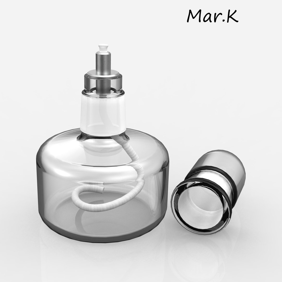 3d glass laboratory burner