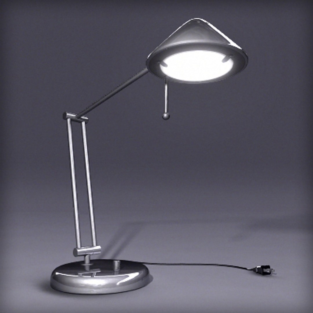 3d Model Office Desk Lamp