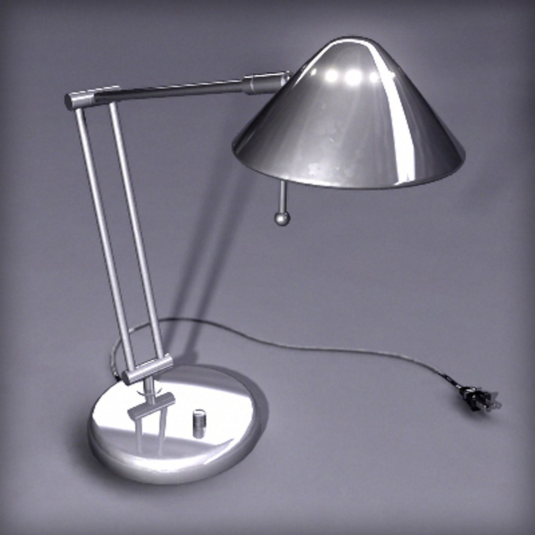 3d Model Office Desk Lamp