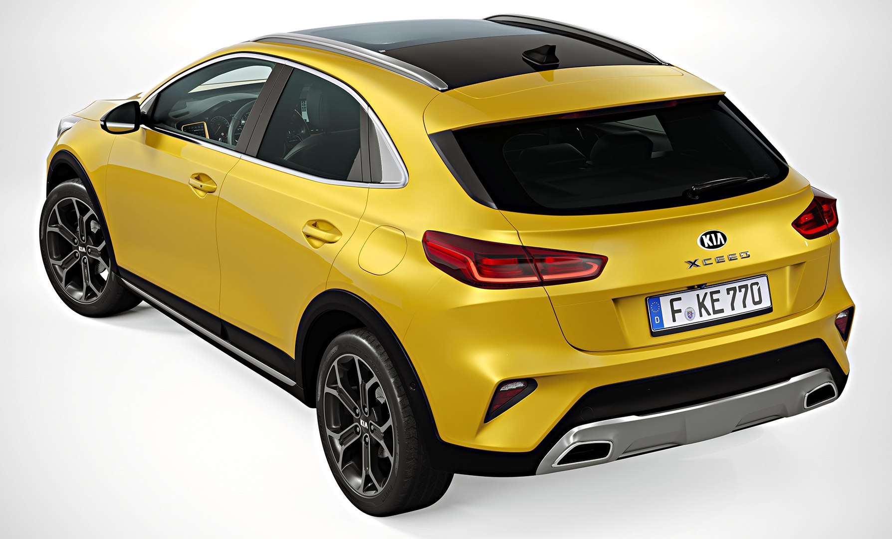 3D 2020 Kia Xceed Model - TurboSquid 1466077