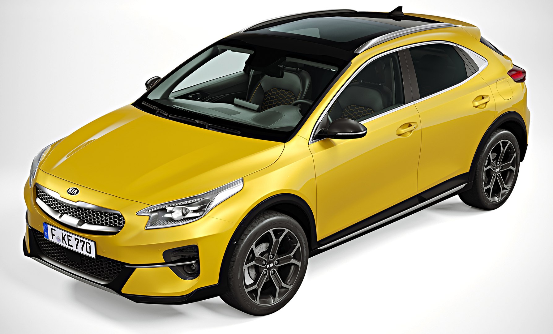 3D 2020 Kia Xceed Model - TurboSquid 1466077