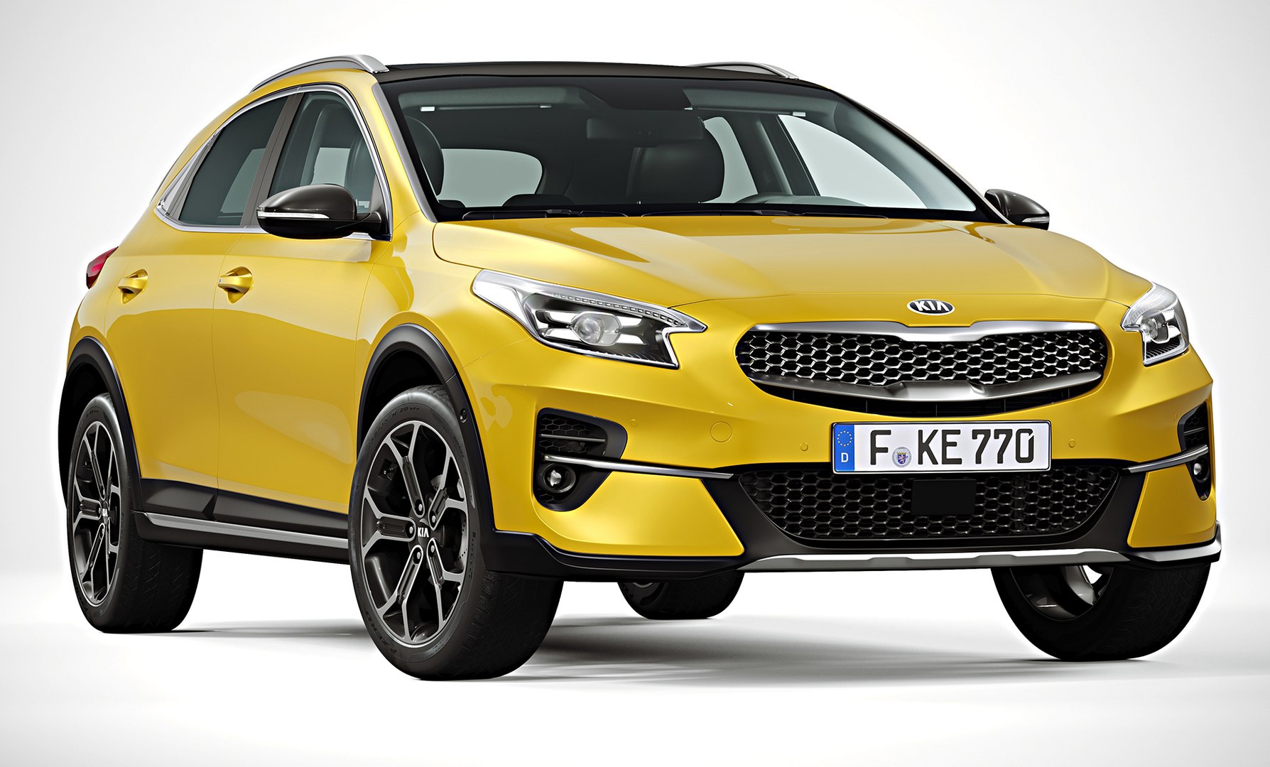 3D 2020 kia xceed model - TurboSquid 1466077