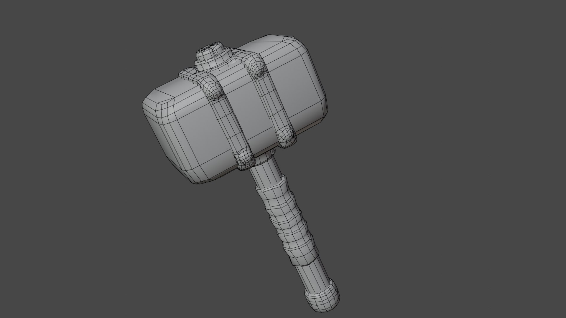 Stylized Hammer Low Poly Game Ready 3D Model - TurboSquid 1912017