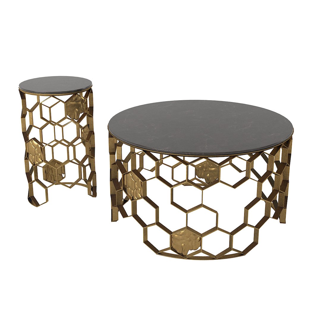 Koket Brabbu Manuka Tables 3D Model - TurboSquid 1515781