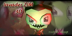 3D Invader Zim Models - Browse & Download Formats - TurboSquid