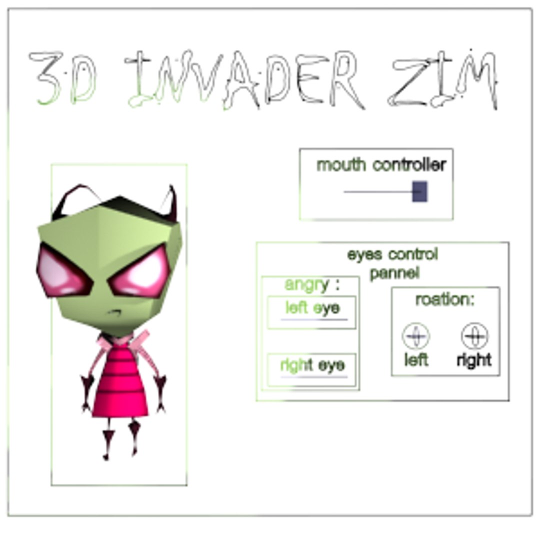 Zim 3d Max