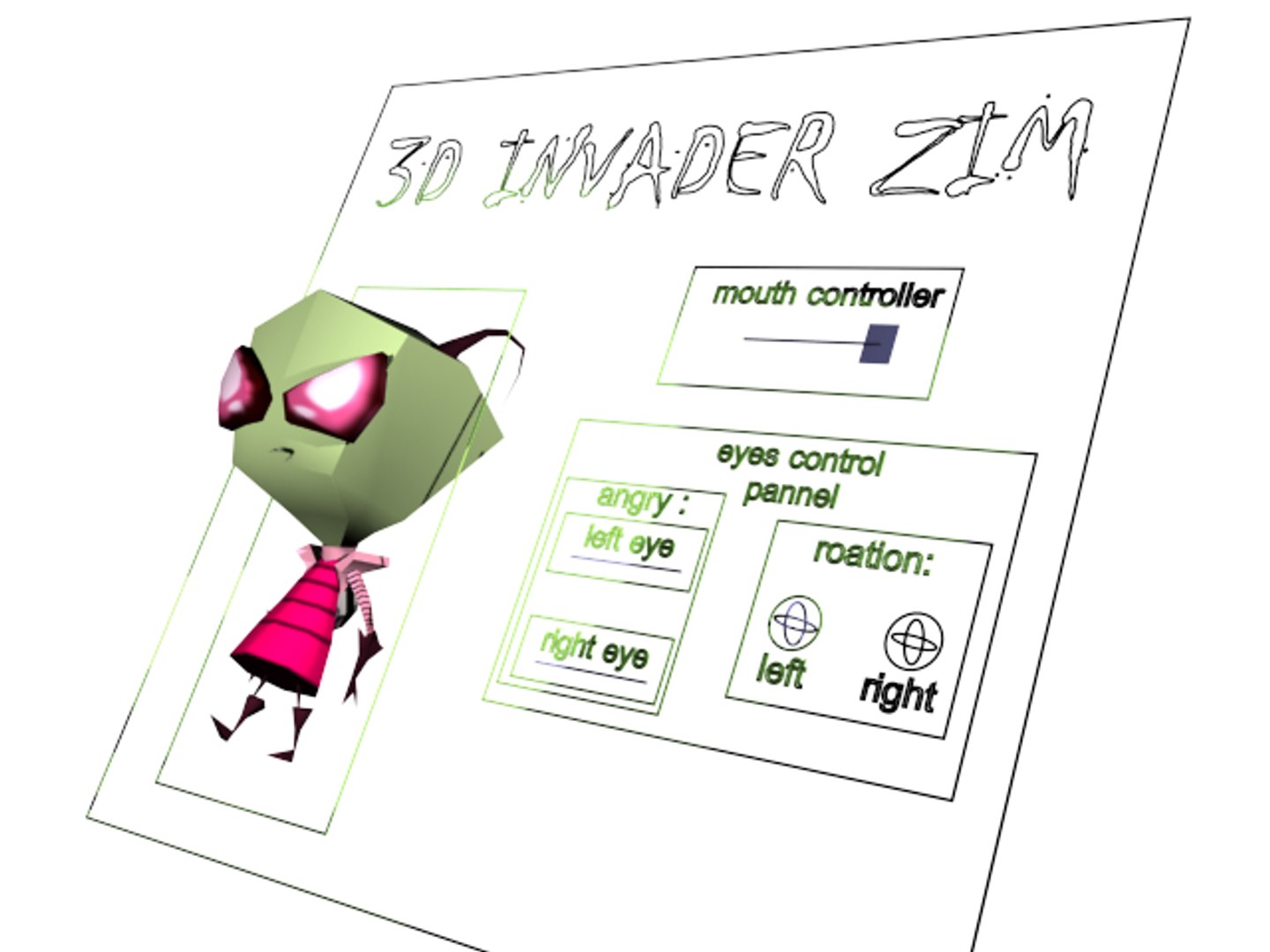 Zim 3d Max