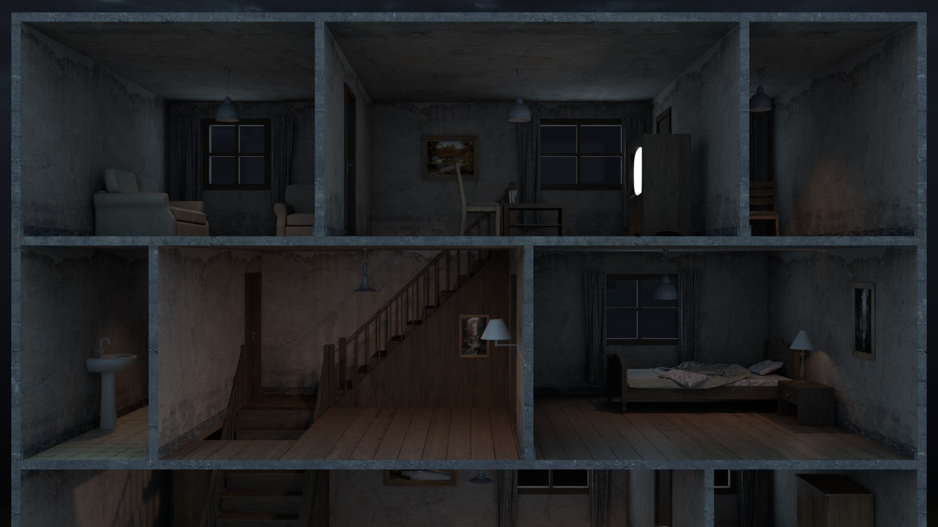 3D Model House - TurboSquid 1833065