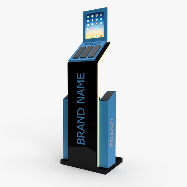 modelo 3d Tableta tótem - TurboSquid 2286107