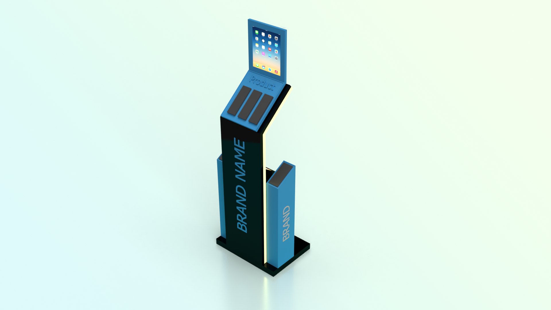 Totem Tablet 3D - TurboSquid 2286107