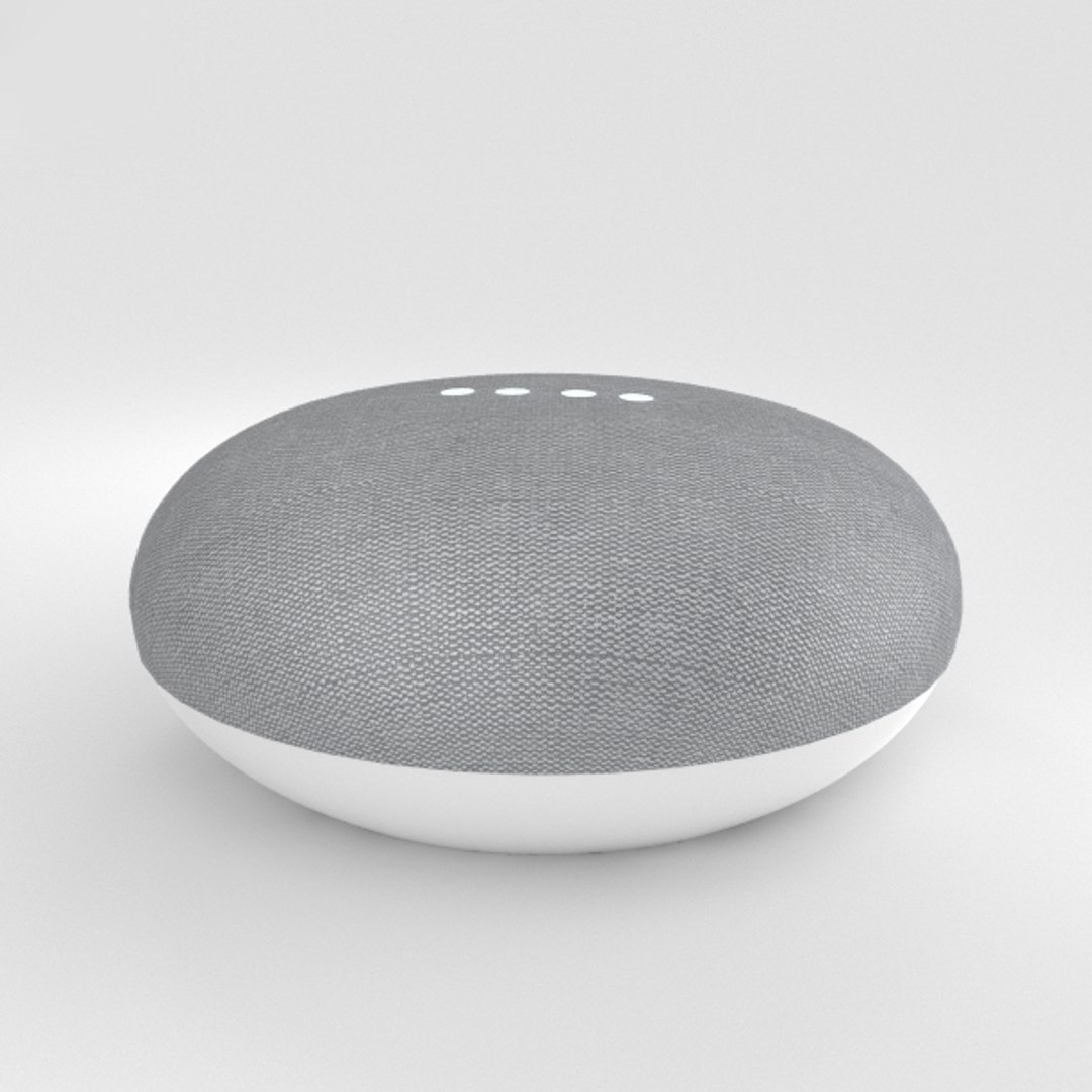 modelo 3d Google Home Mini Chalk - TurboSquid 1383846