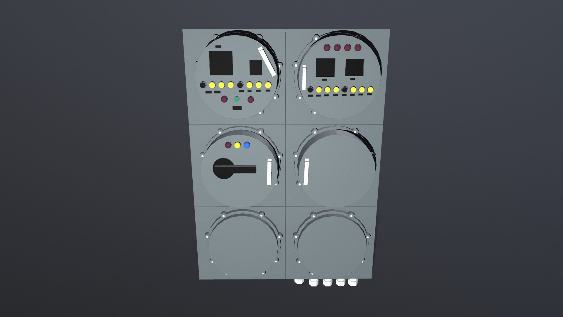 3D Electric Panel - TurboSquid 2288085