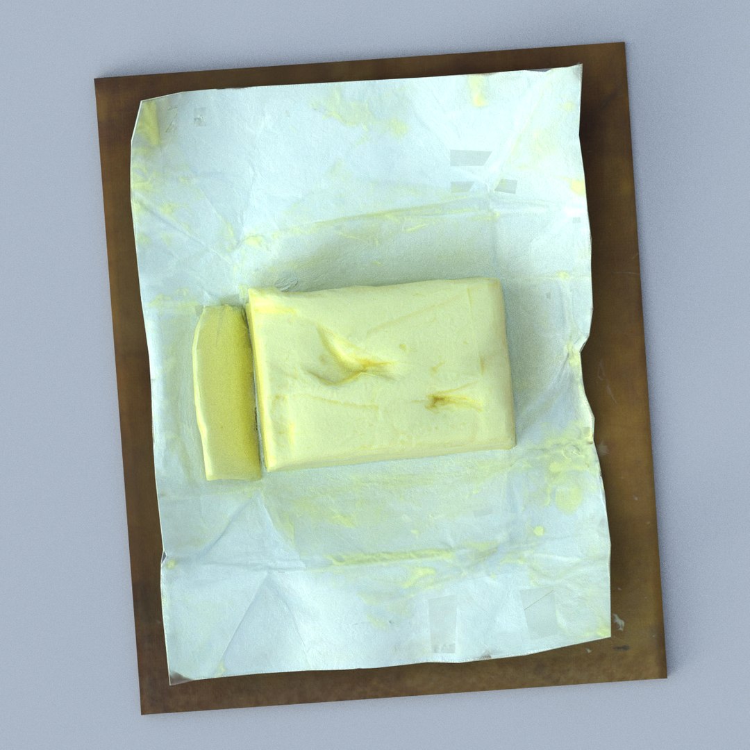 121 Butter 3D - TurboSquid 1259350