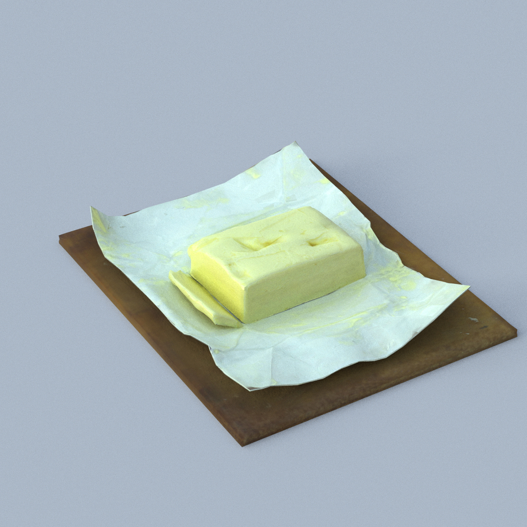 121 Butter 3D - TurboSquid 1259350