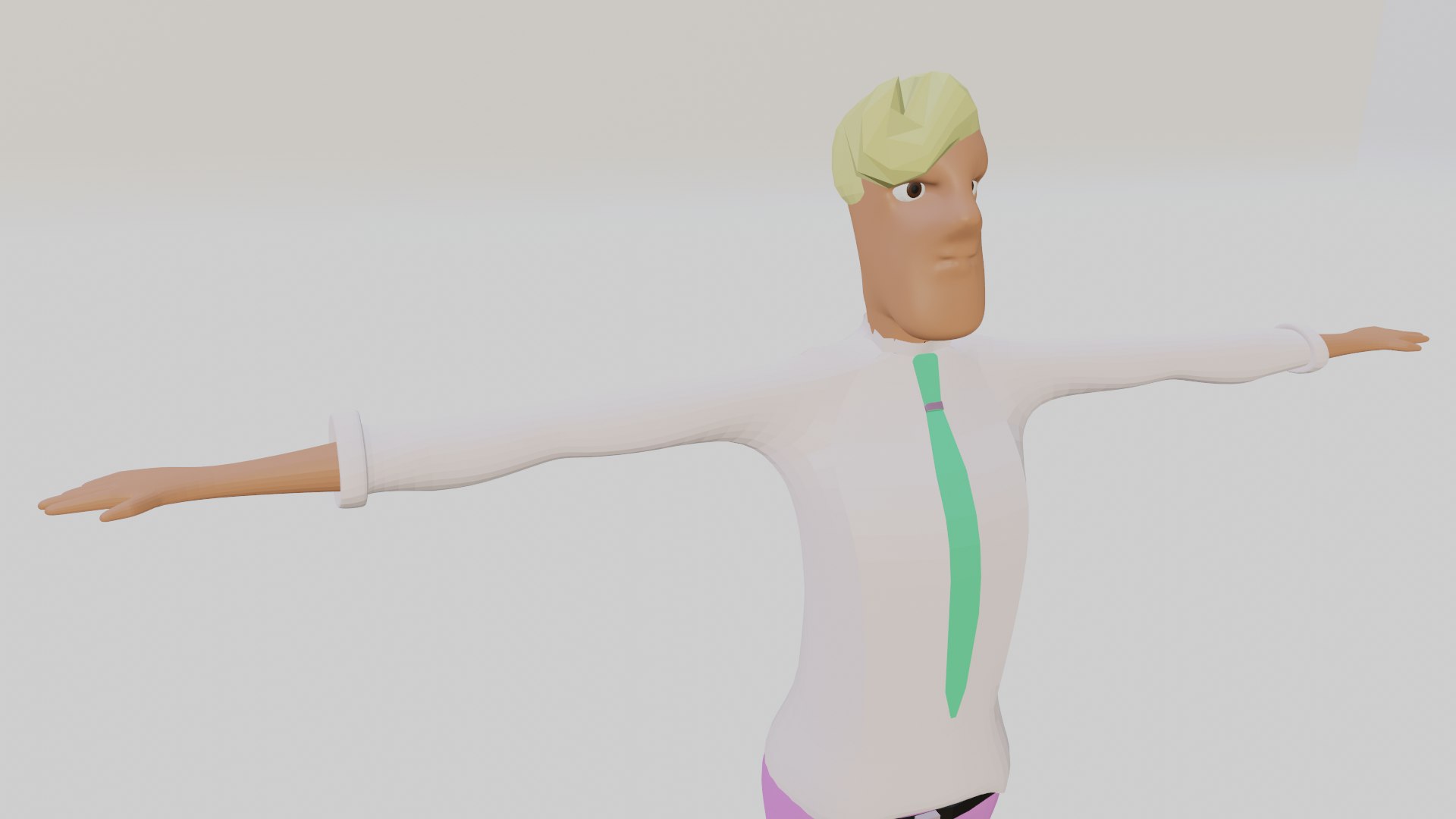 3D Low Poly Businessman model - TurboSquid 2178404