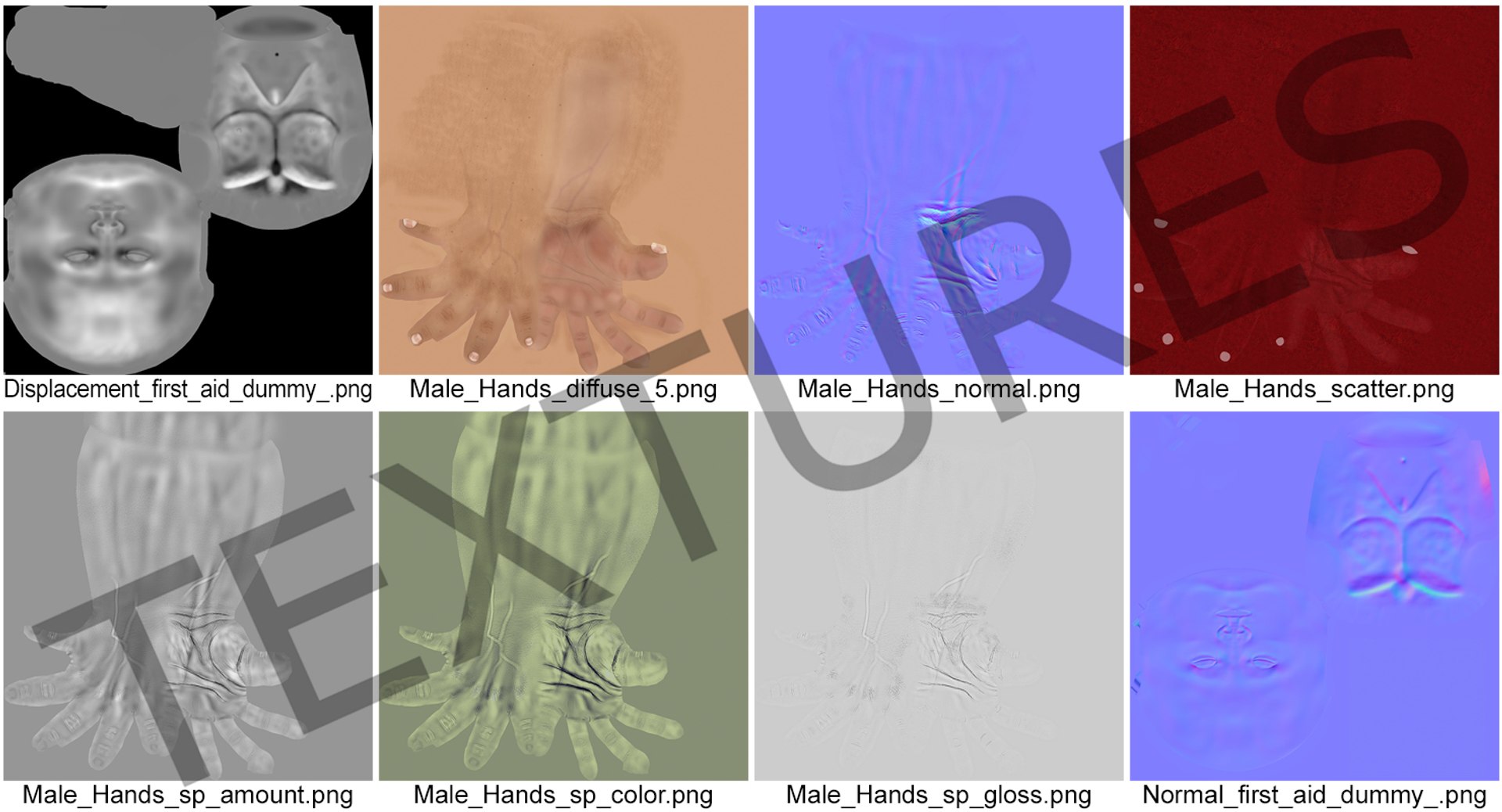 Chest Compressions Cpr Dummy 3D Model - TurboSquid 1332736