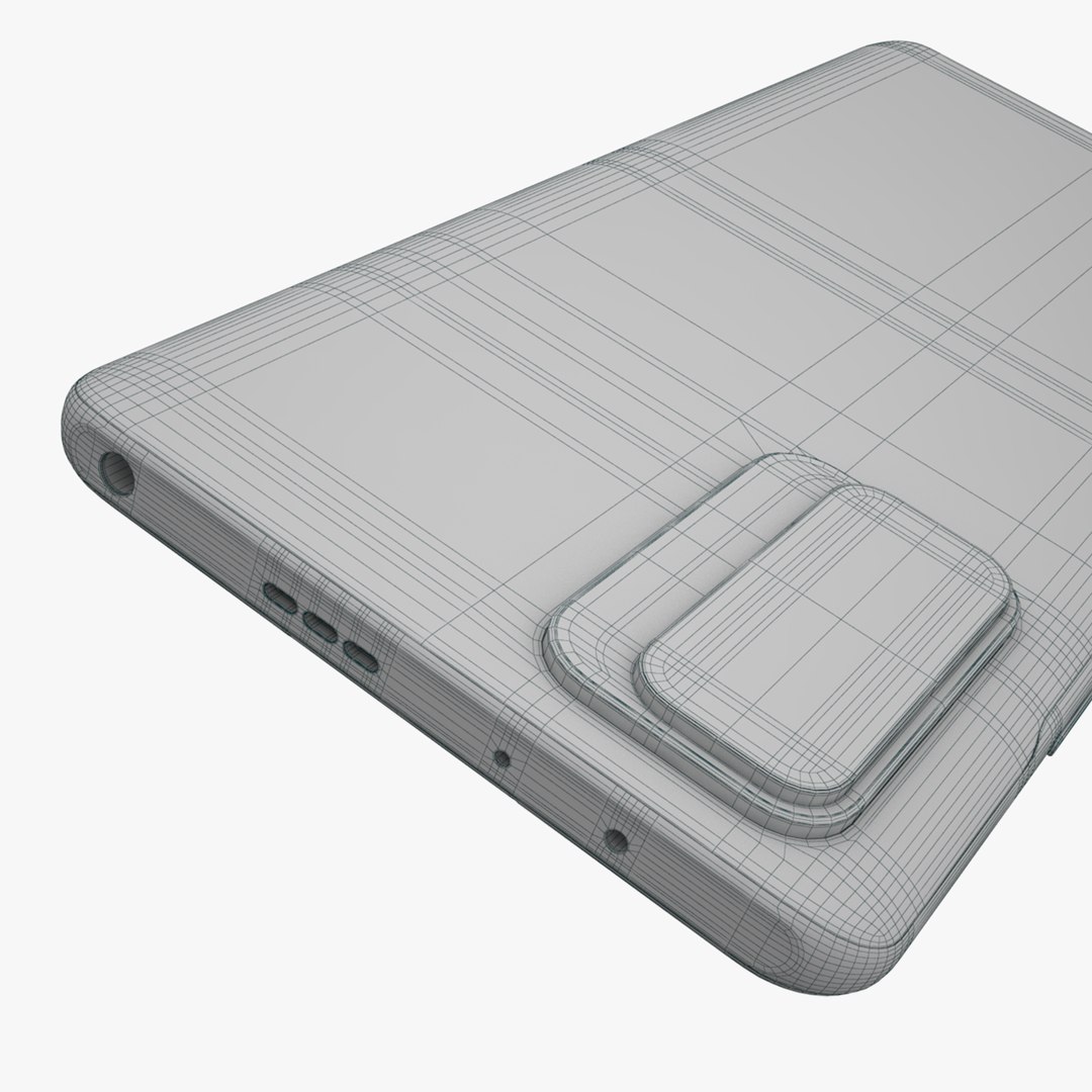 Xiaomi Redmi Note 10 Pro Full Color Model - TurboSquid 1721358