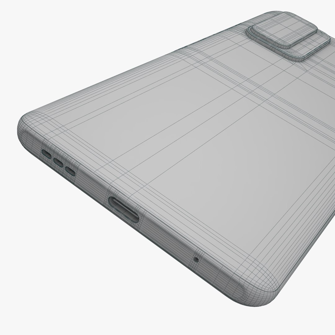 Xiaomi Redmi Note 10 Pro Full Color Model - TurboSquid 1721358