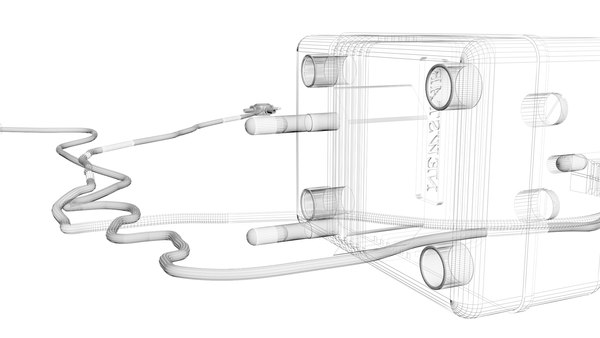 3D Newstar Ac Dc Power Adapter model - TurboSquid 1758239