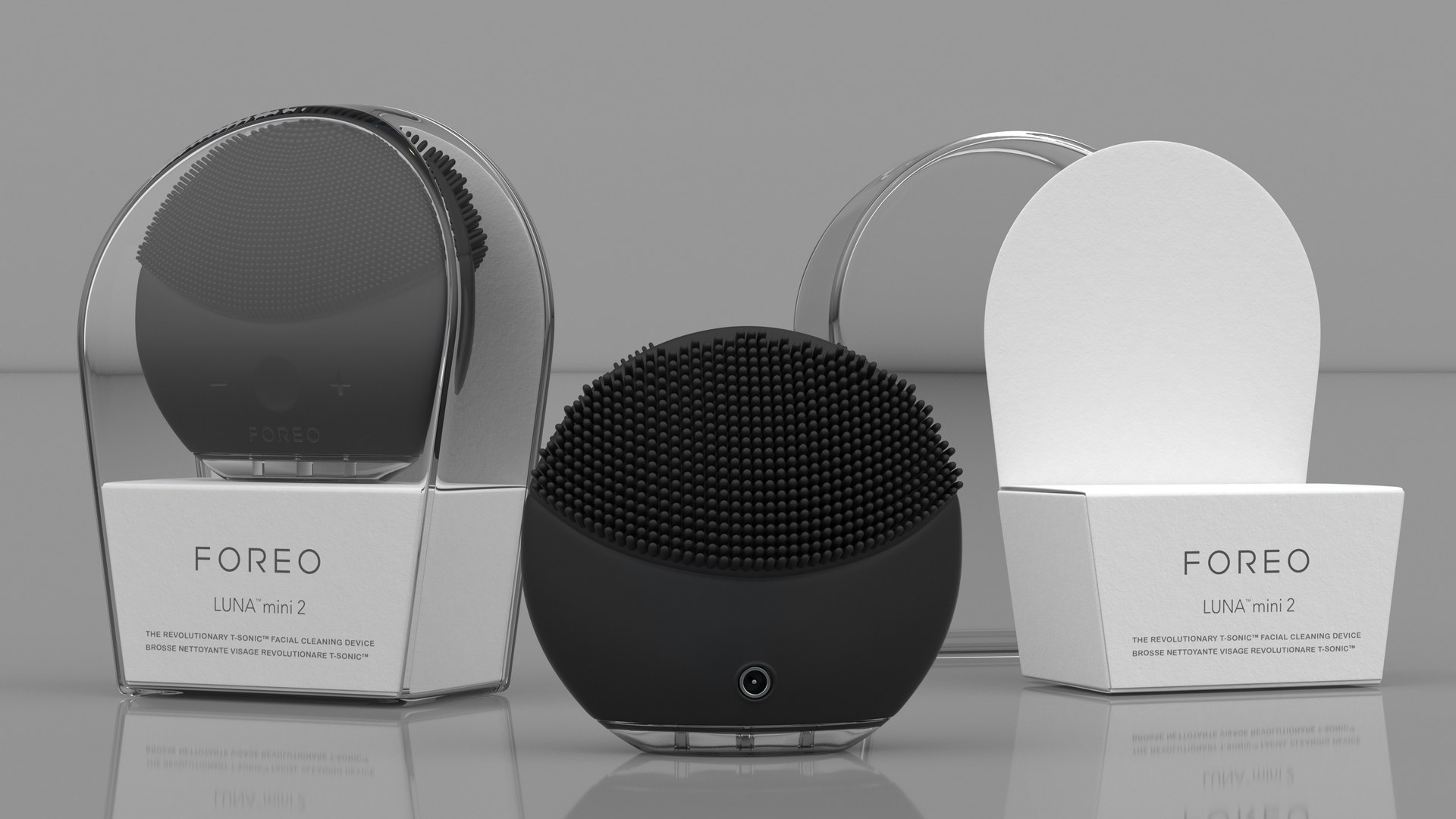 3D LUNA Black Mini 2 Foreo Carrying Case - TurboSquid 2052308