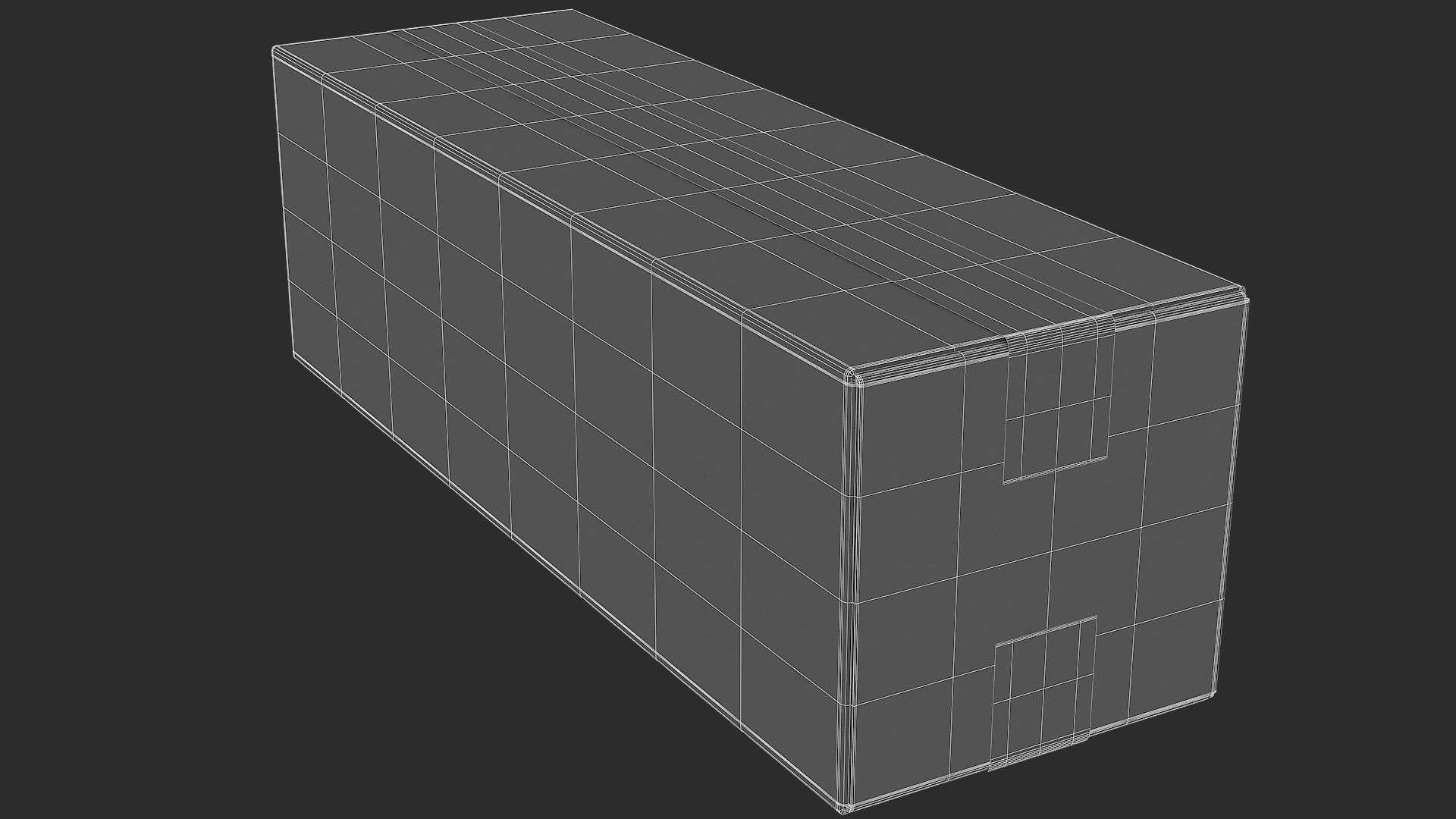 3D Cardboard Box 8 Closed V1 Model - TurboSquid 2287092