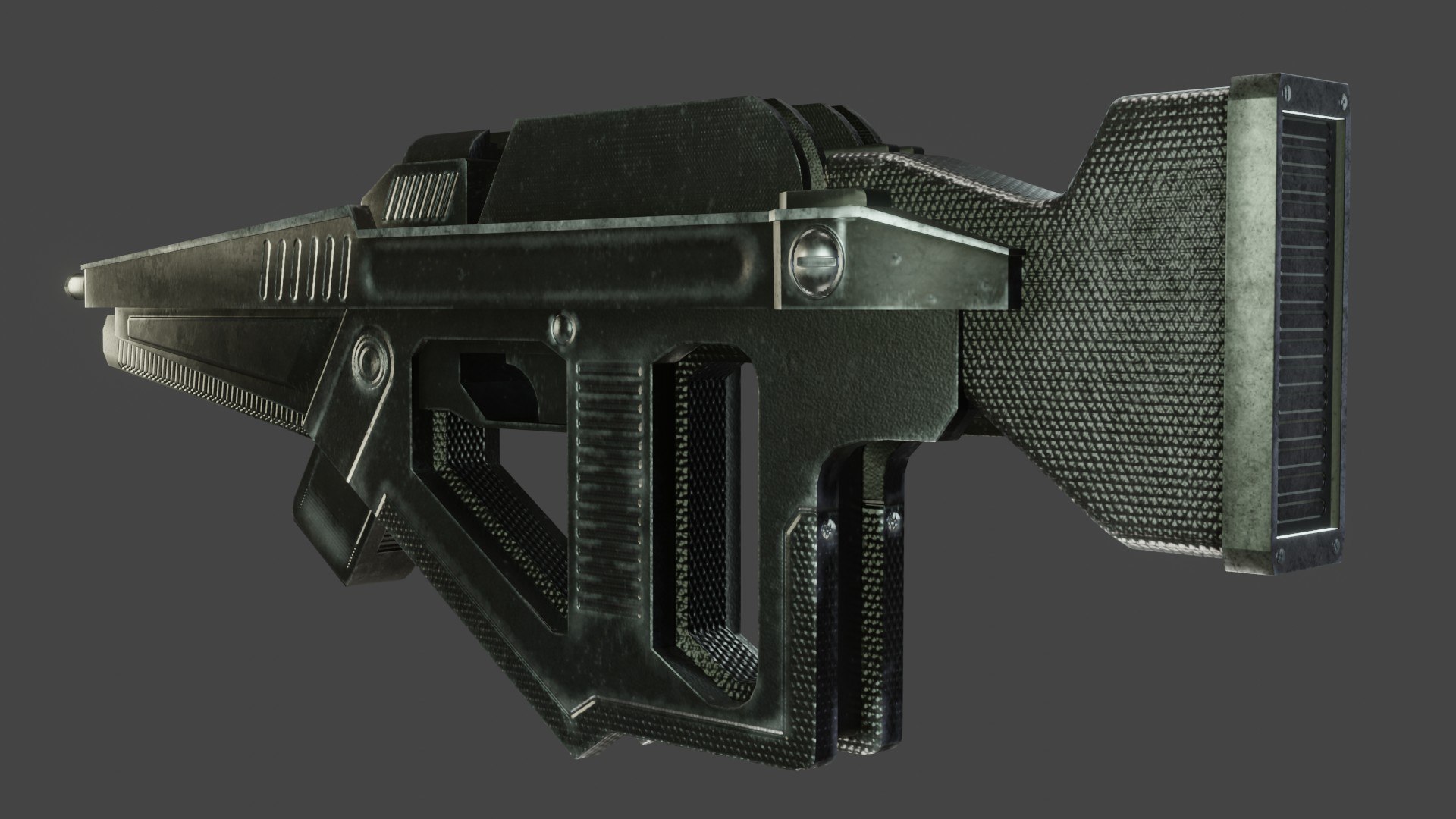 MACHINE GUN With UDIM Texture 3D Model - TurboSquid 1832378