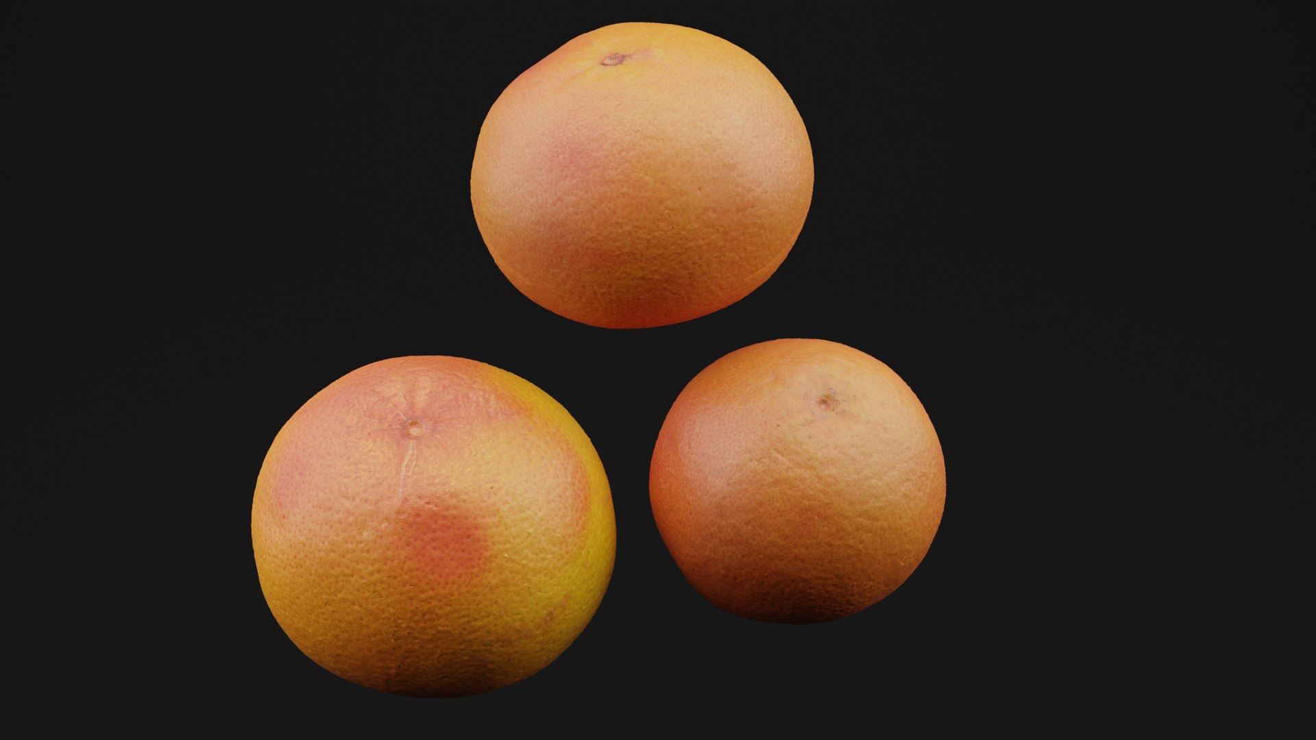 Grapefruit Fruit 3D Model - TurboSquid 2457718