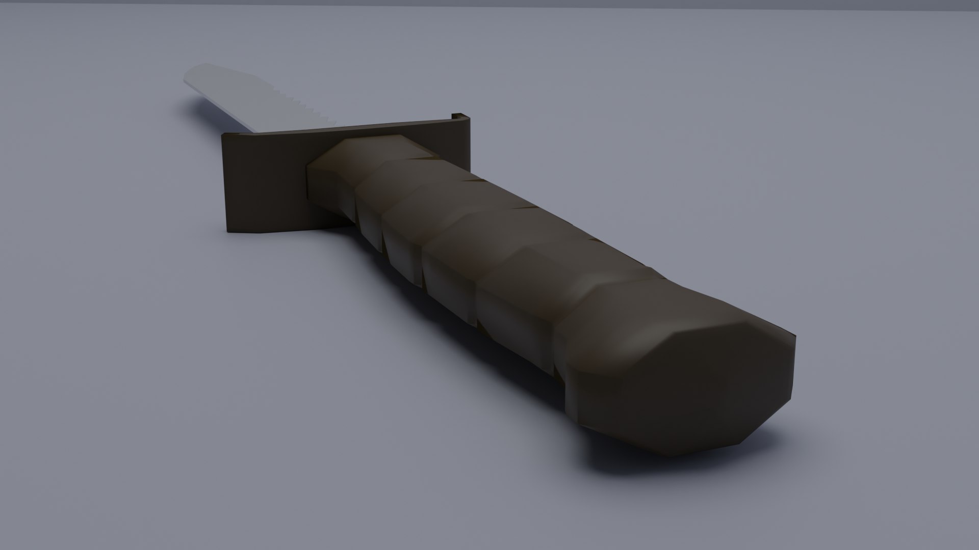 3D Basic Low Poly Knife - TurboSquid 1754772