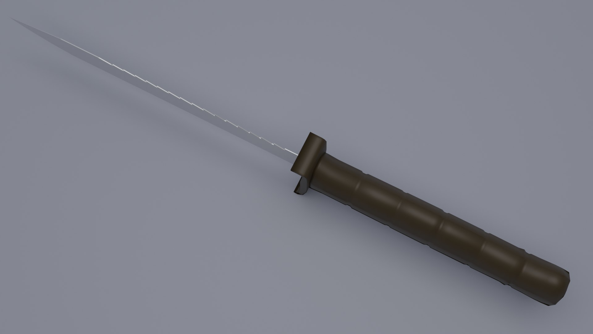 3D Basic Low Poly Knife - TurboSquid 1754772