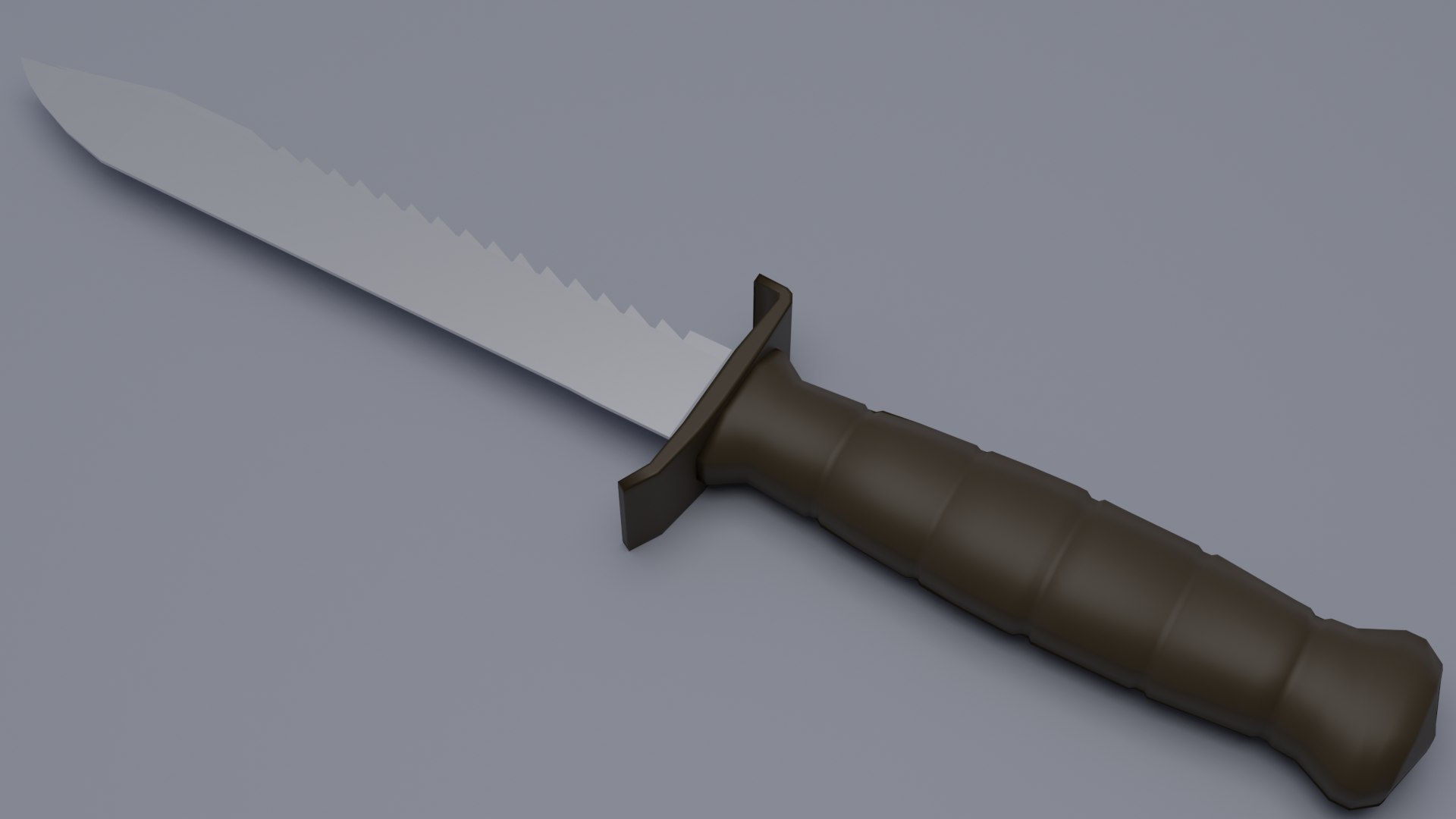 3D Basic Low Poly Knife - TurboSquid 1754772