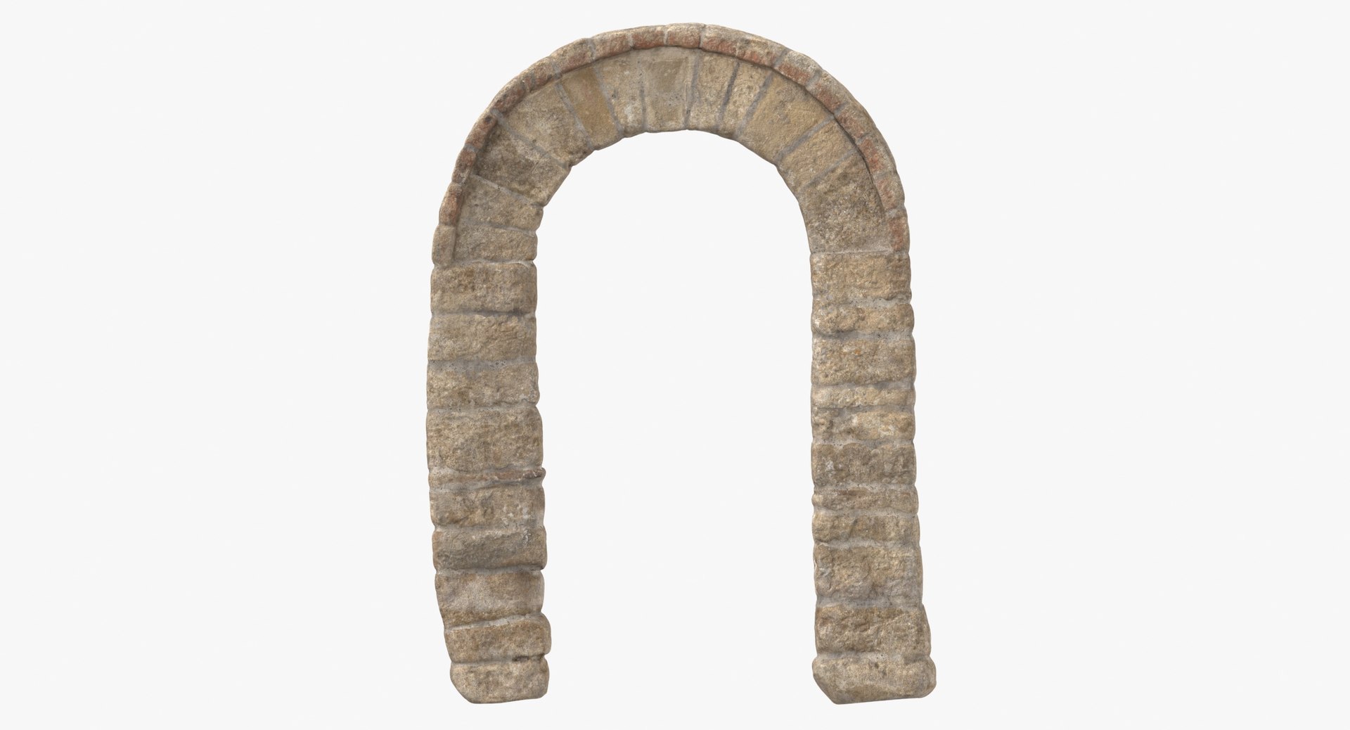 3D 19th Century Bulgarian Rock Door Frame 01 Model - TurboSquid 2210265