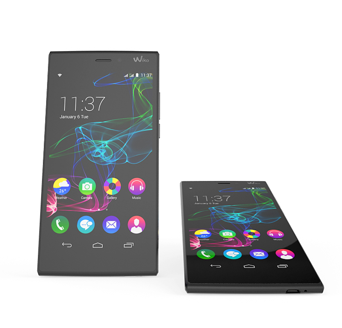 smartphones wiko highway pure 3d model