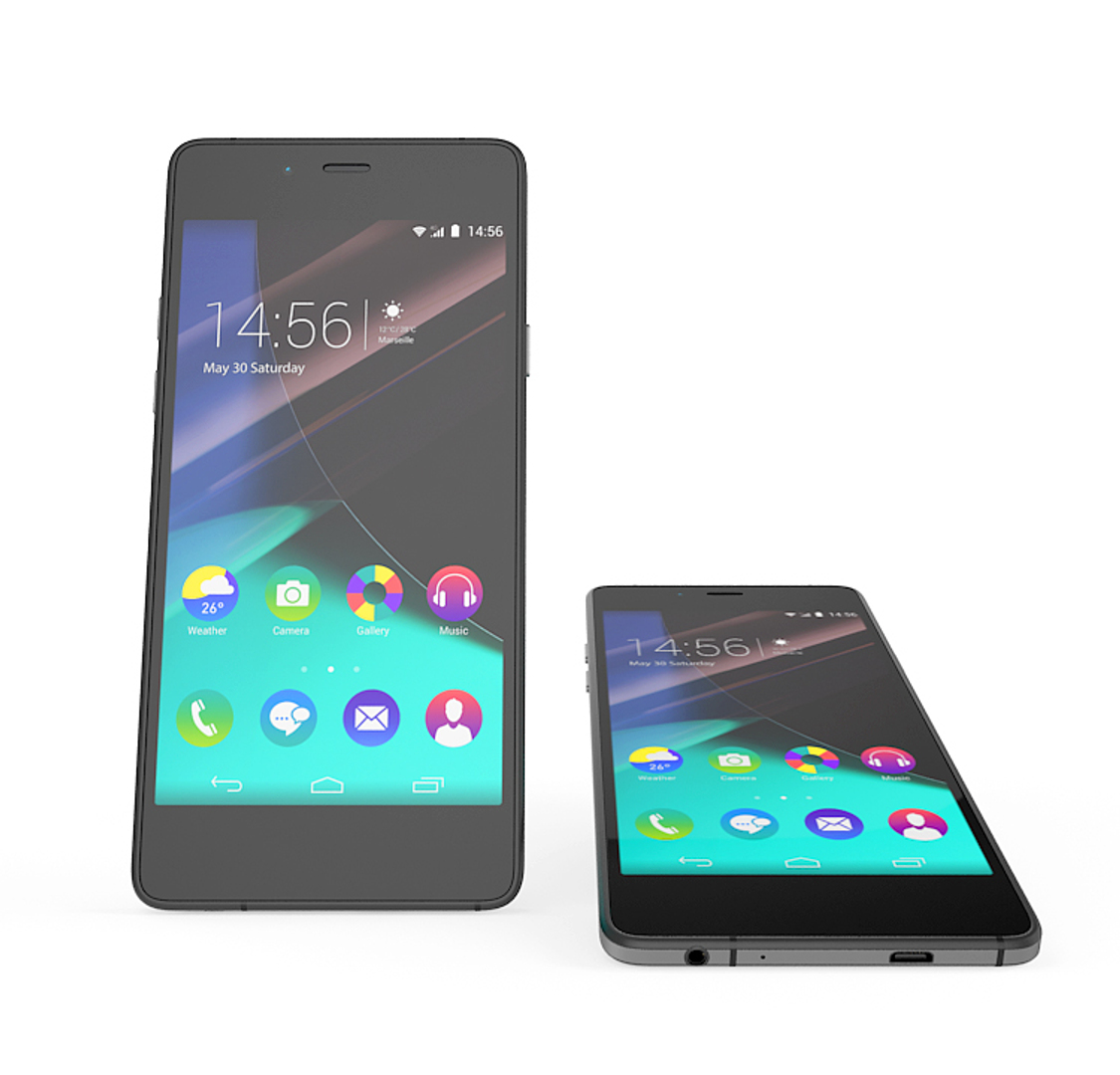 smartphones wiko highway pure 3d model