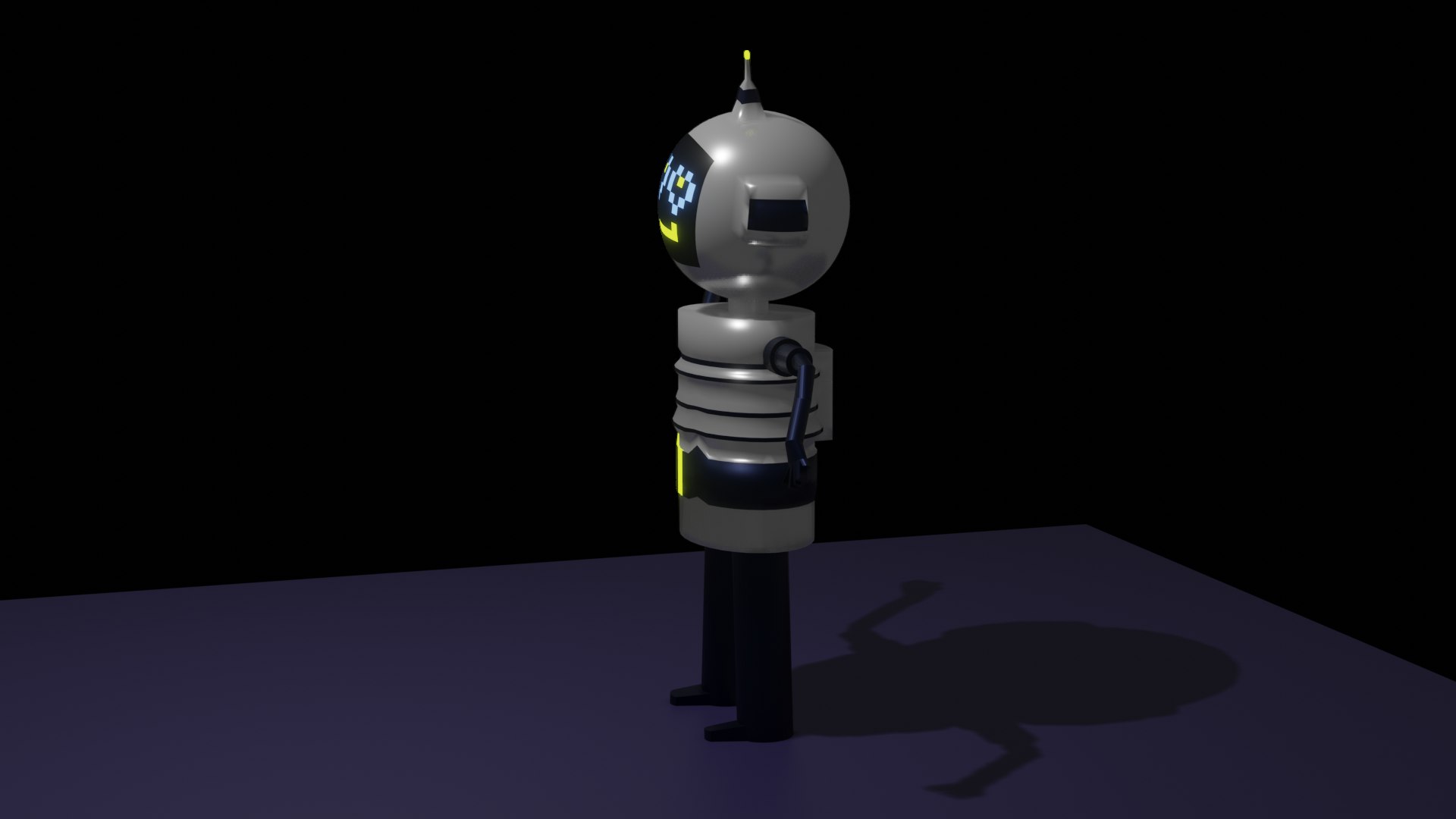 3D Happy Robot Model - TurboSquid 1466903