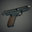 3d Realistic Lebedev Pistol Pl-14 Model