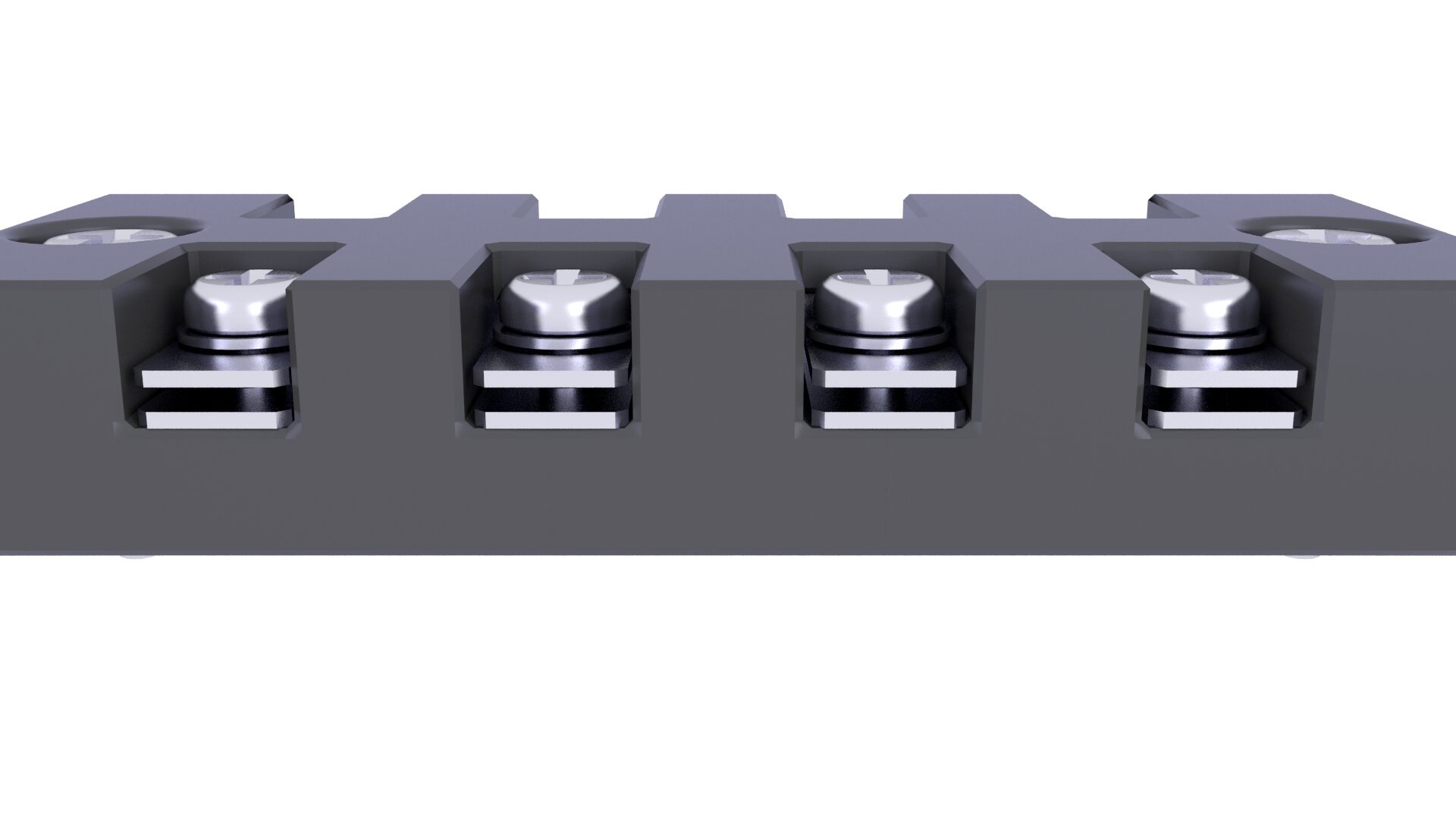 Block Terminal Electric 3D Model - TurboSquid 1598607