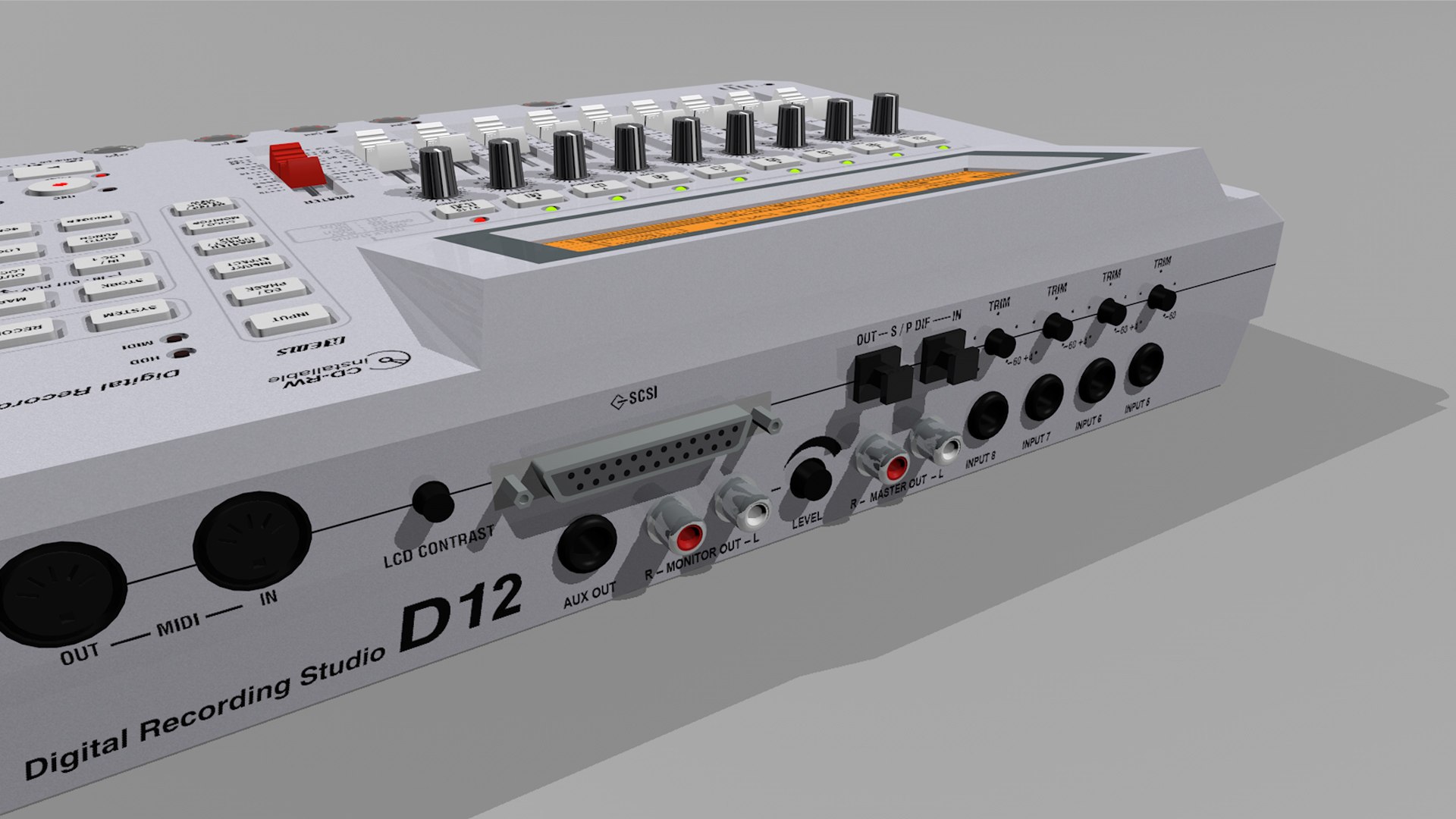 3d digital track multitrack model