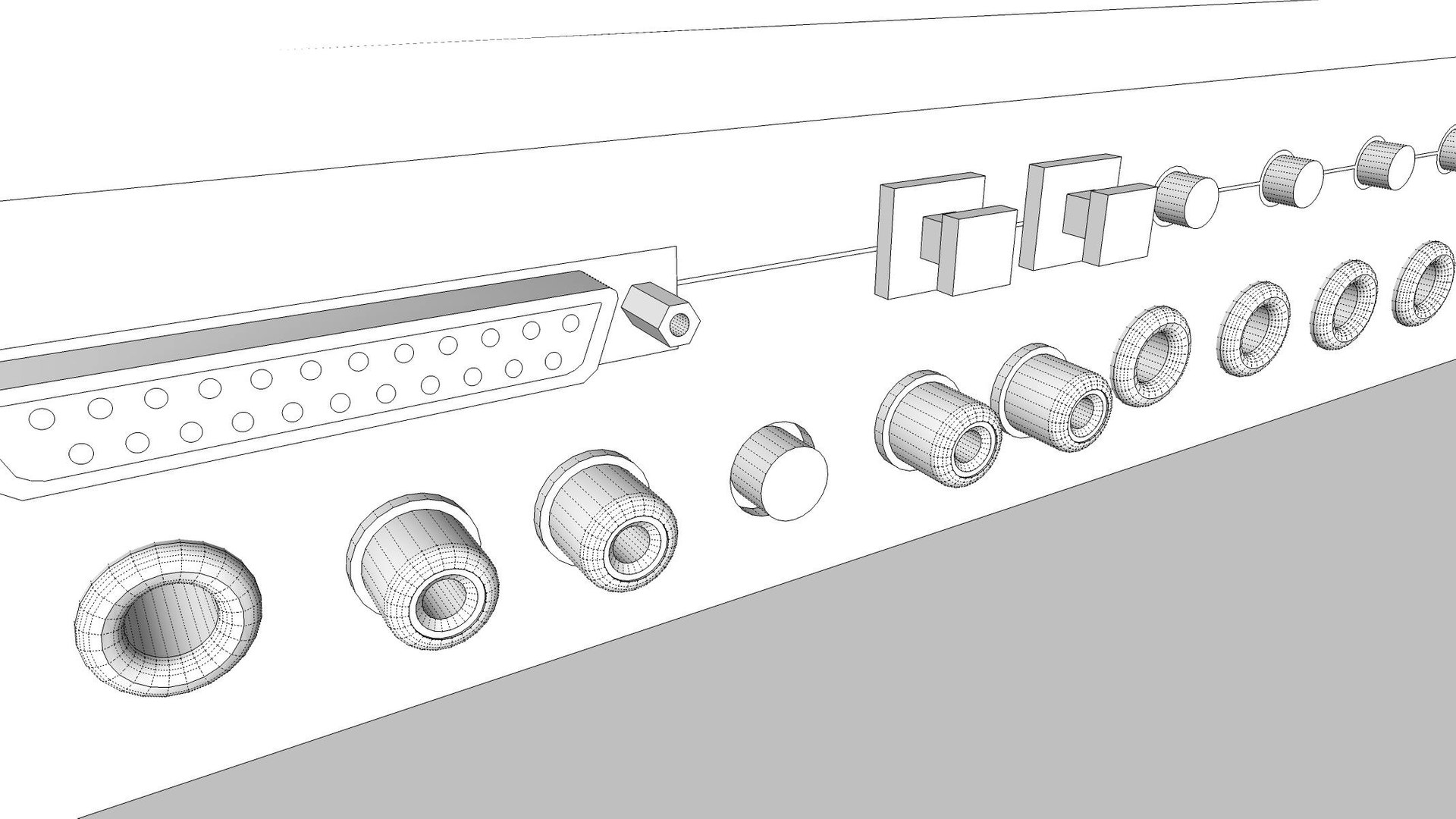 3d digital track multitrack model