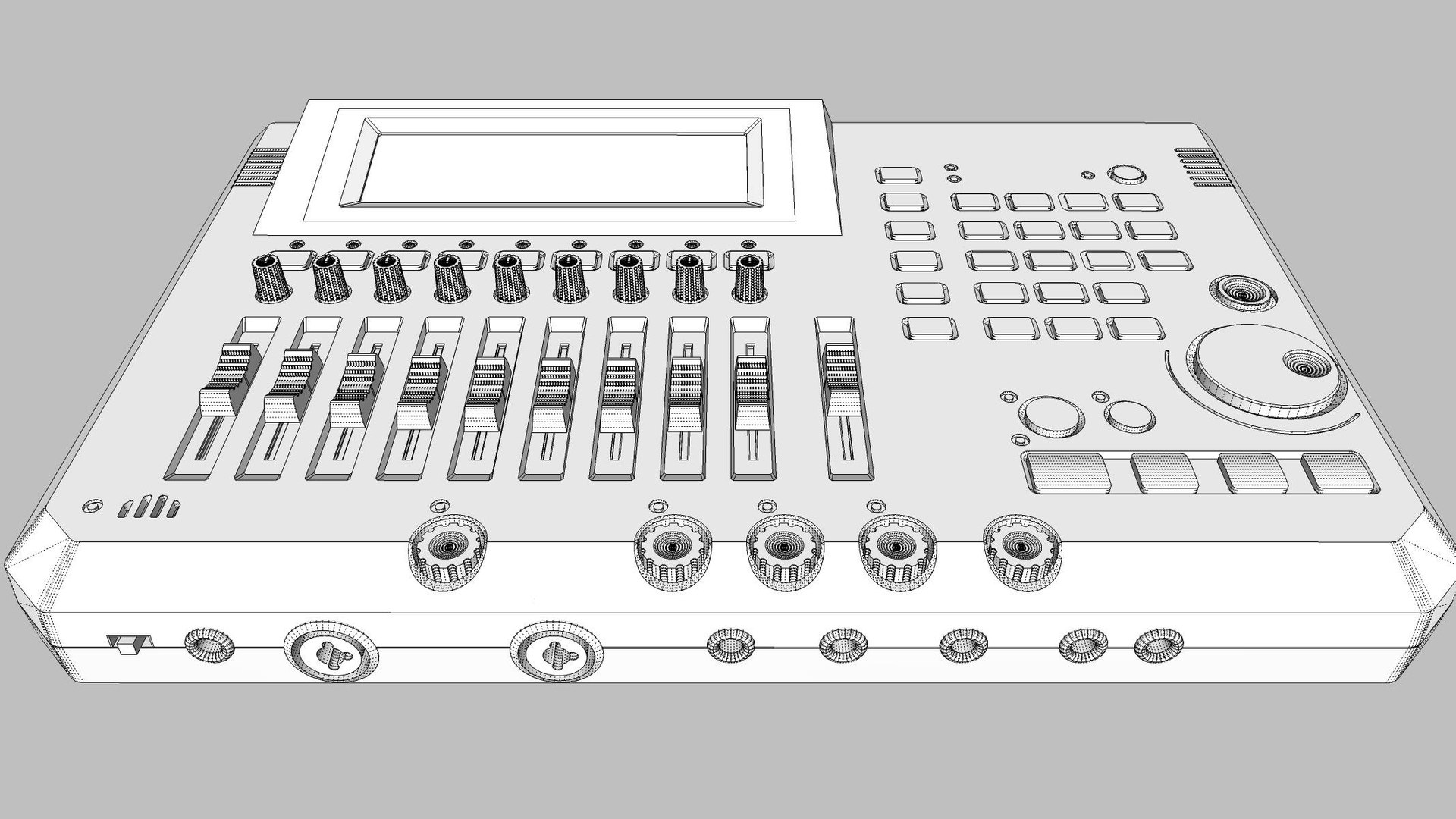 3d digital track multitrack model
