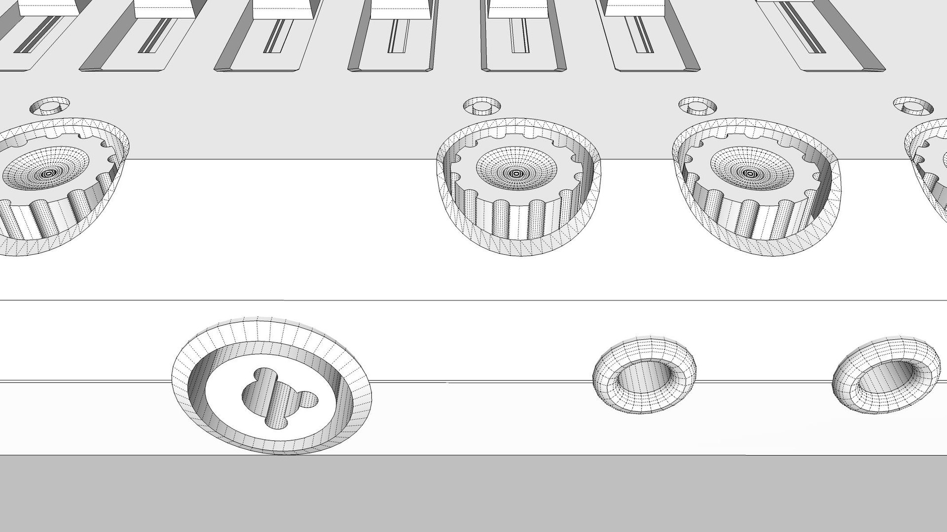 3d digital track multitrack model