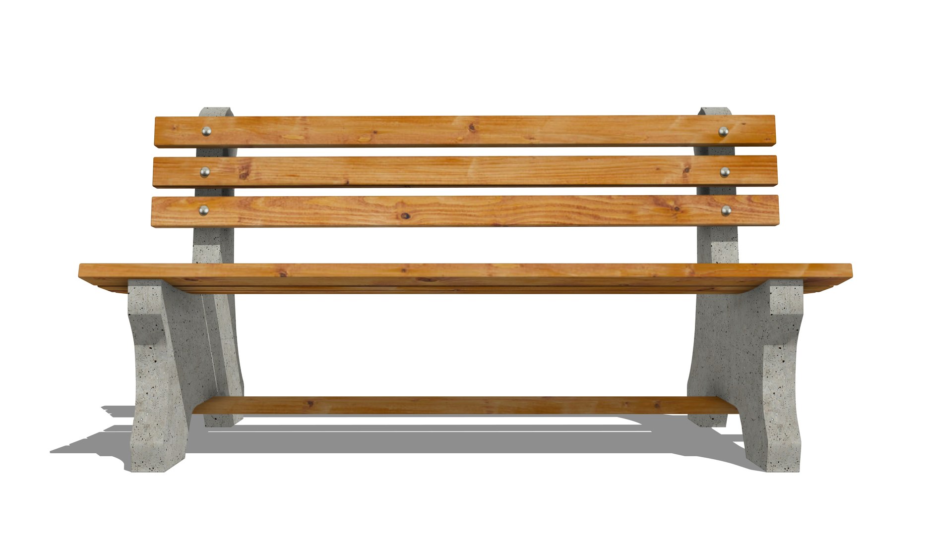3D Baltimore Bench Outdoor Model - TurboSquid 2397773