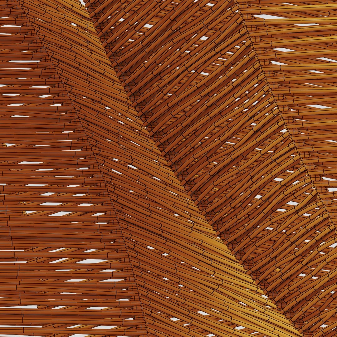 Lamp Wicker N34 3D Model - TurboSquid 2095406