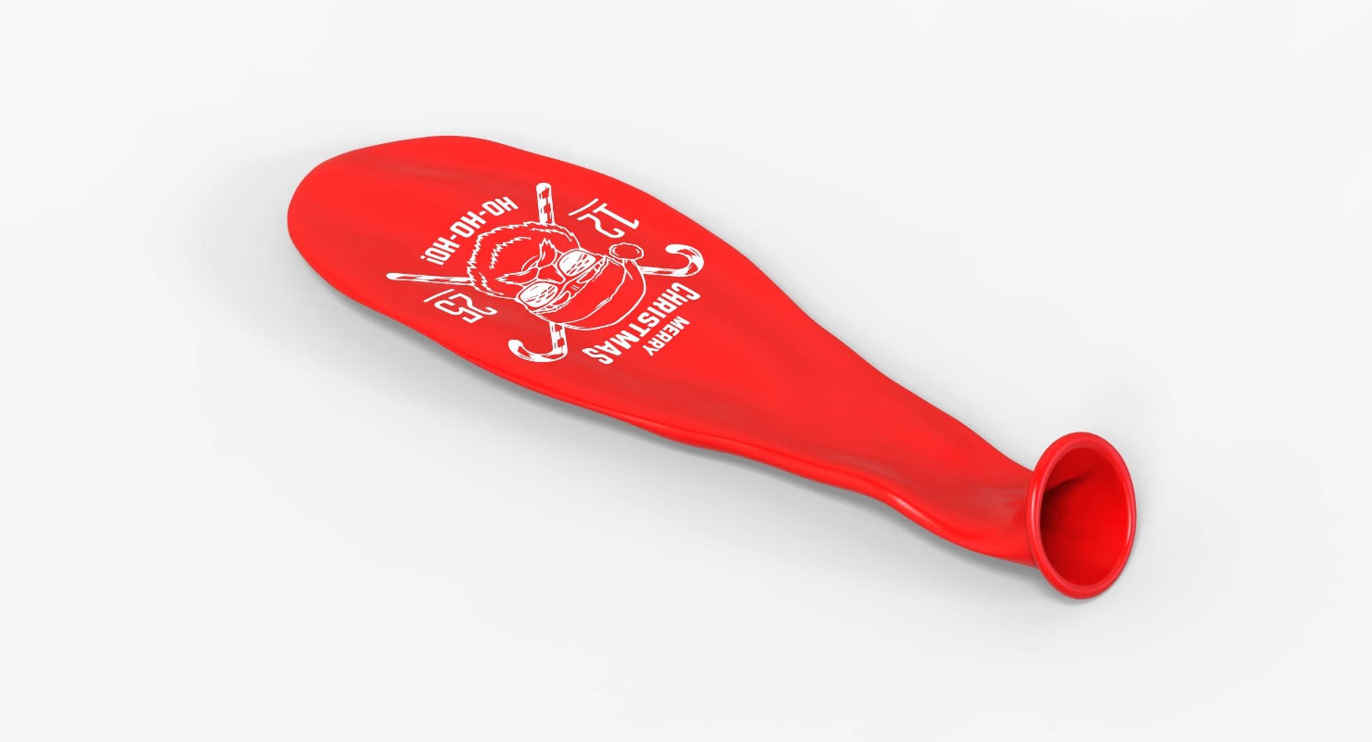 Flat Deflated Balloon 3D Model - TurboSquid 1368269