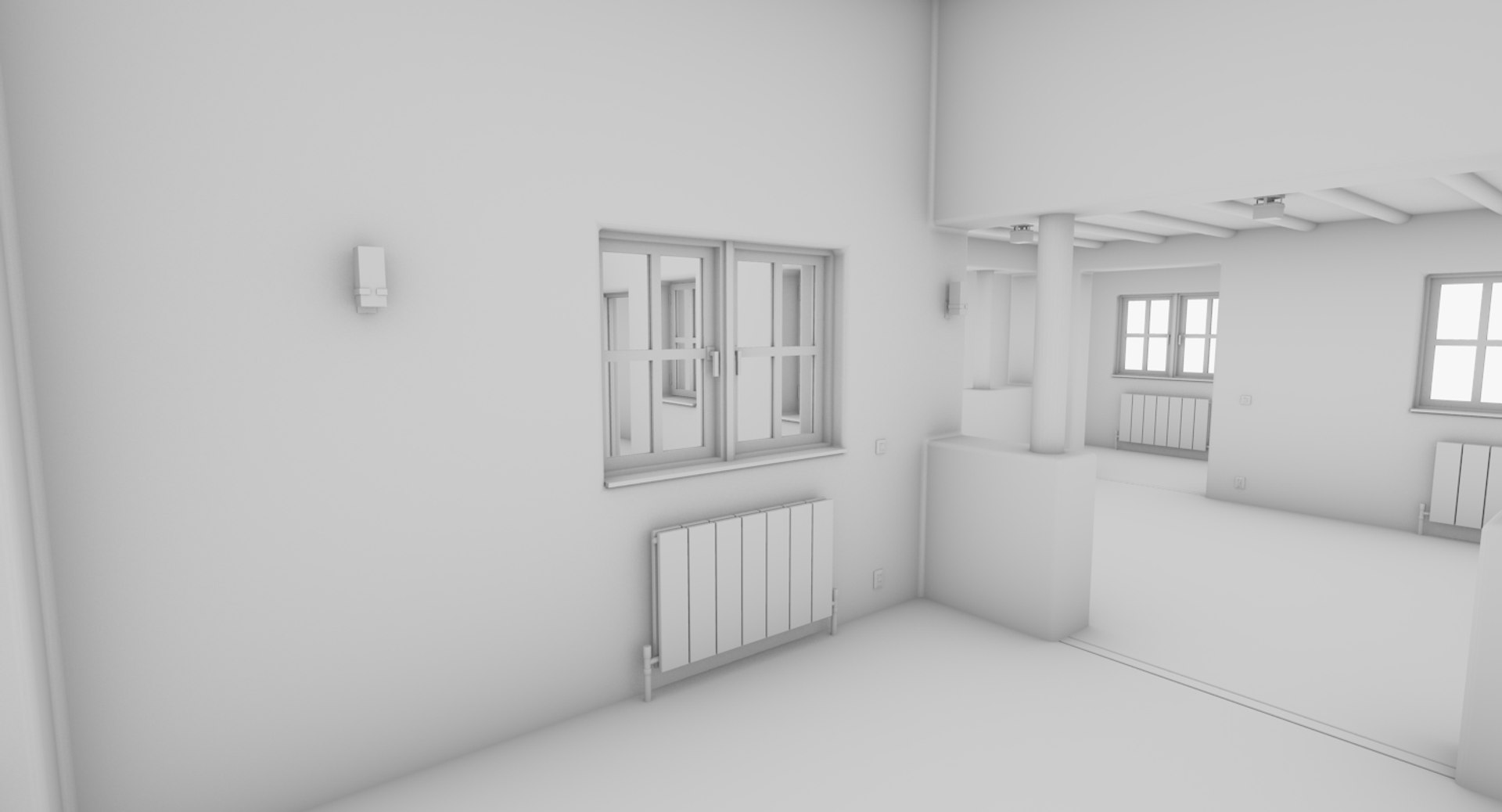 3D Model Adobe Interior - TurboSquid 1153880