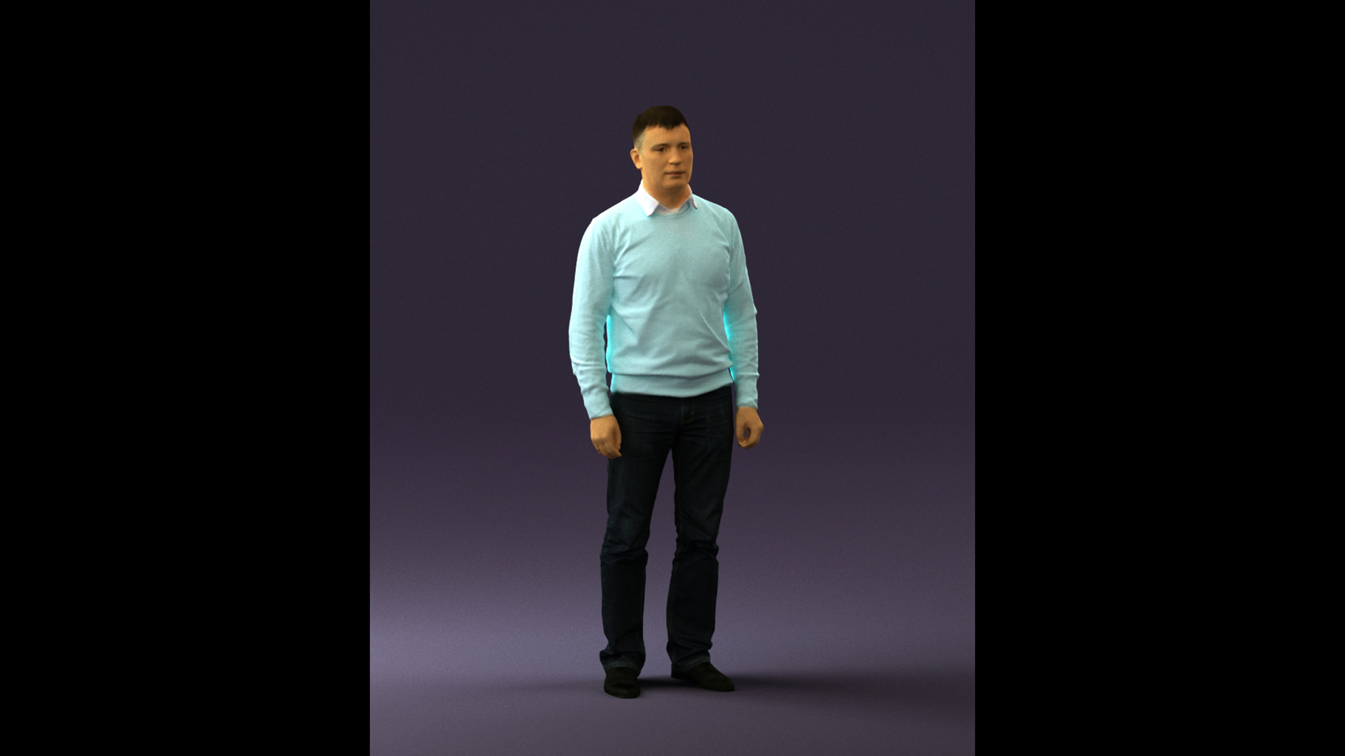 Scanned realistic human model - TurboSquid 1702109