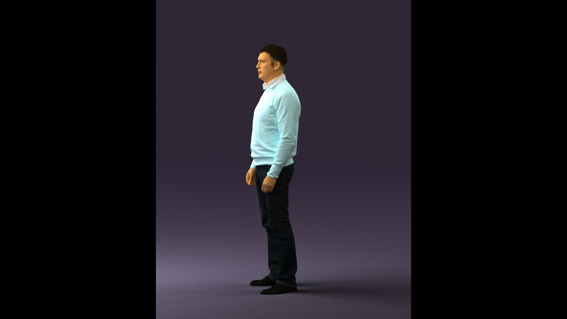 Scanned realistic human model - TurboSquid 1702109